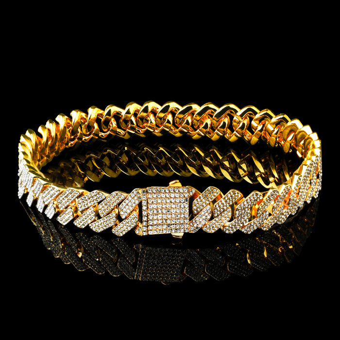 Gold Classic Cuban link Collar - Royal Dog Chains